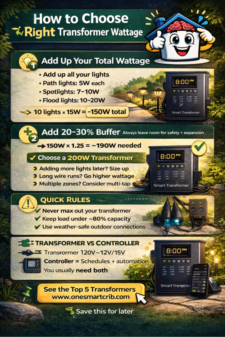 7 Best Smart Landscape Lighting Transformers of 2026 - oneSmartcrib.com