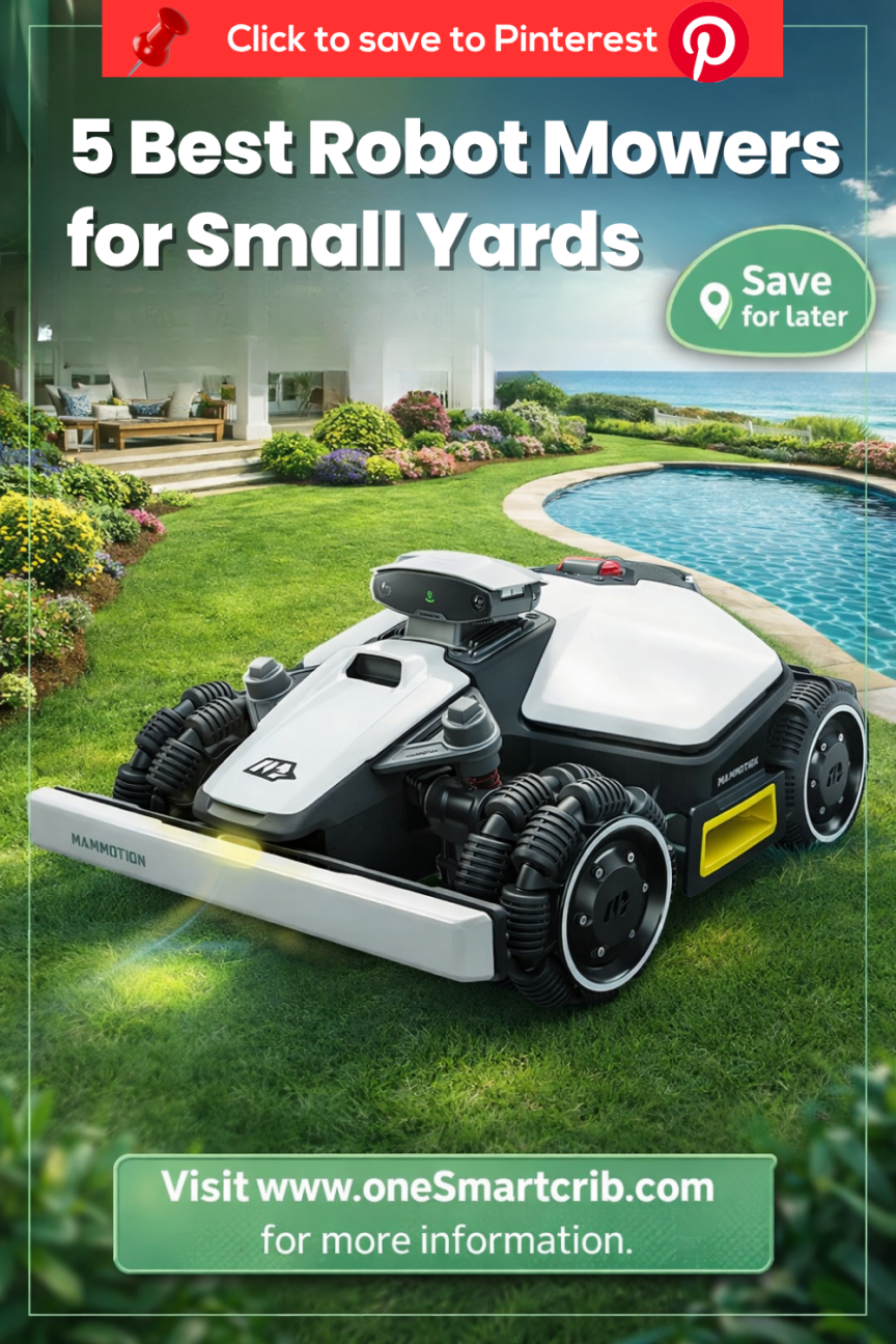5 Best Robot Mowers for Small Yards (2026 Update) - oneSmartcrib.com