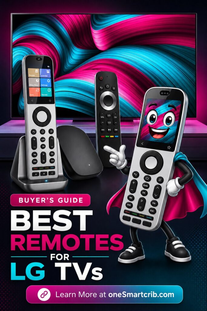 7 Best Remotes for LG TVs (2026 Update) - oneSmartcrib.com